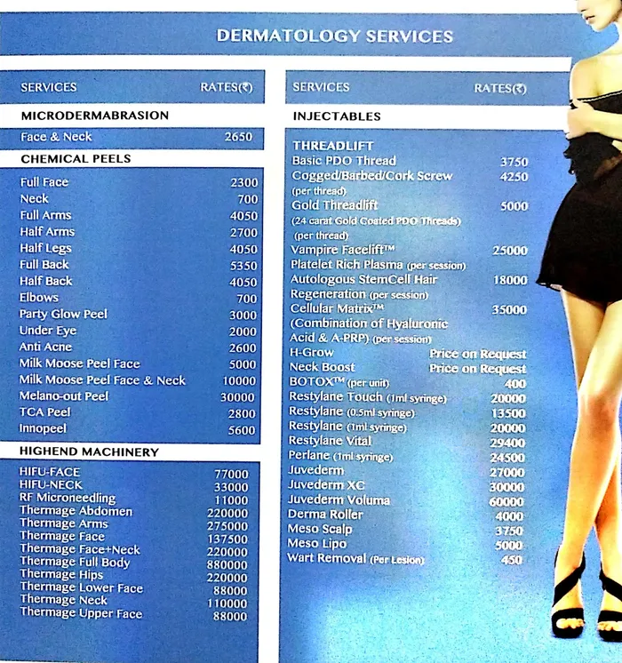 VLCC Salon Price List (Packages) Updated in March 2023